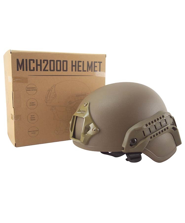 Kombat MICH 2000 Helmet - Coyote – Pools Surplus Stores