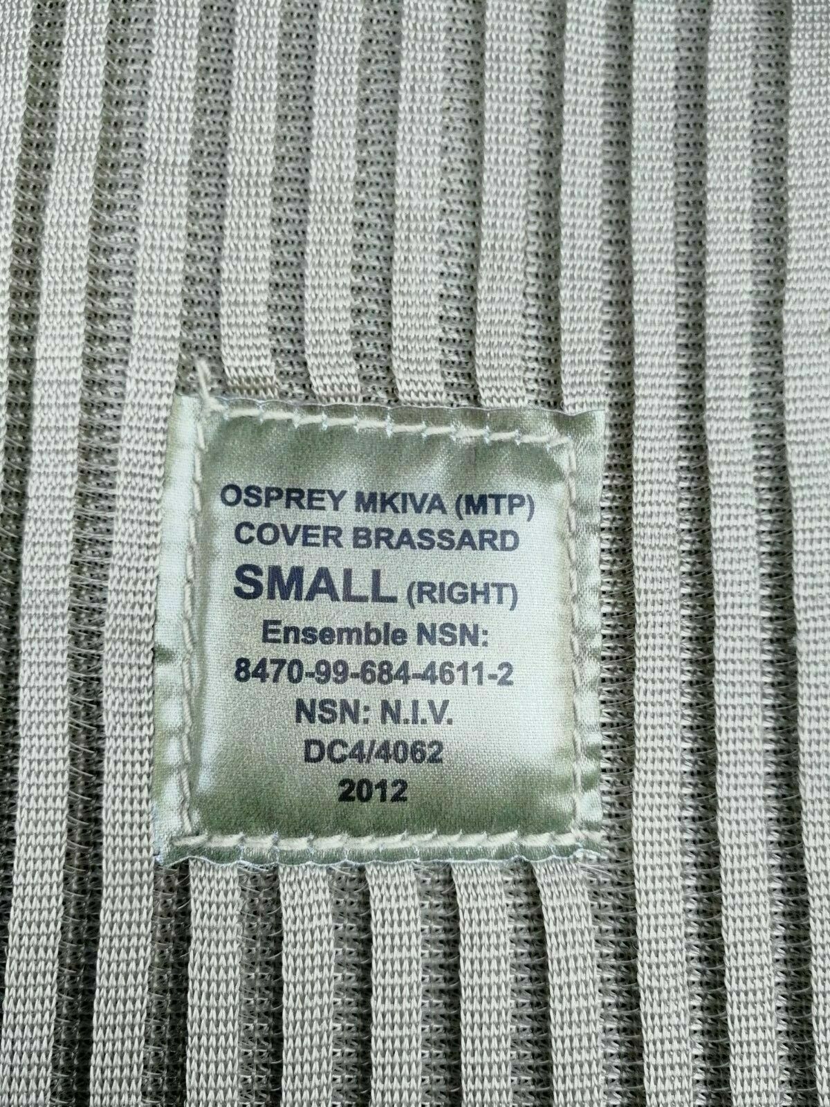 Assorted British Army OSPREY MkIV/a MTP Body Armour Pieces – Pools ...