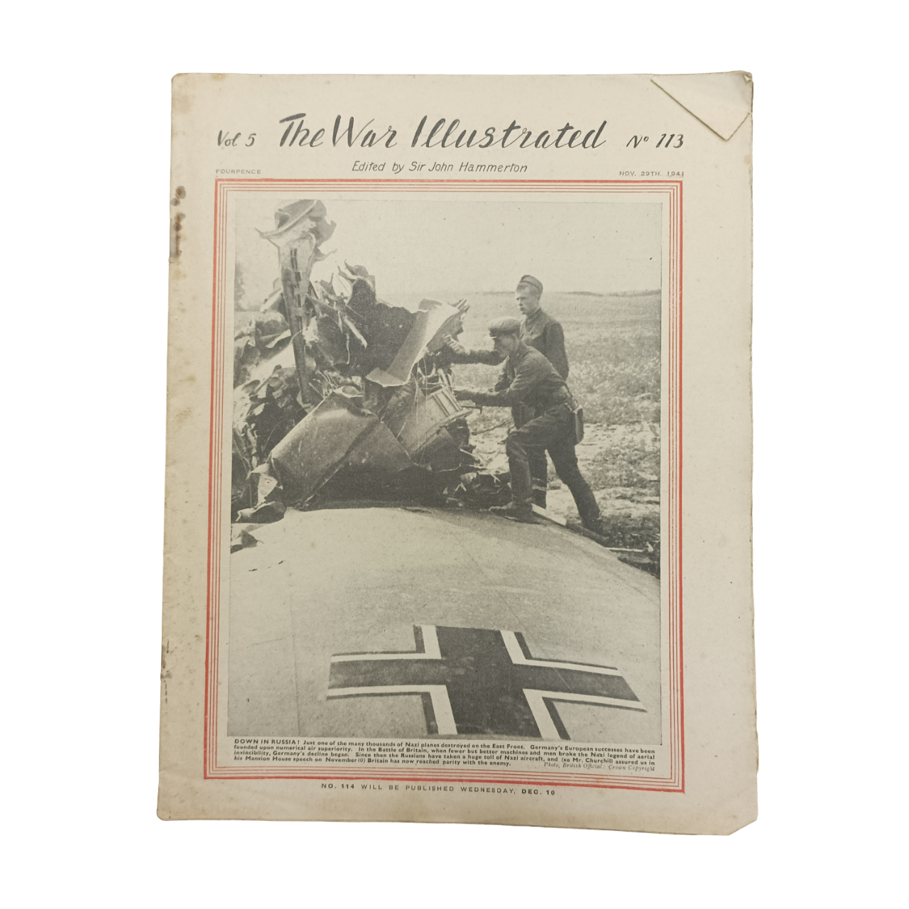 THE WAR ILLUSTRATED Original WW2 Magazines – Pools Surplus Stores