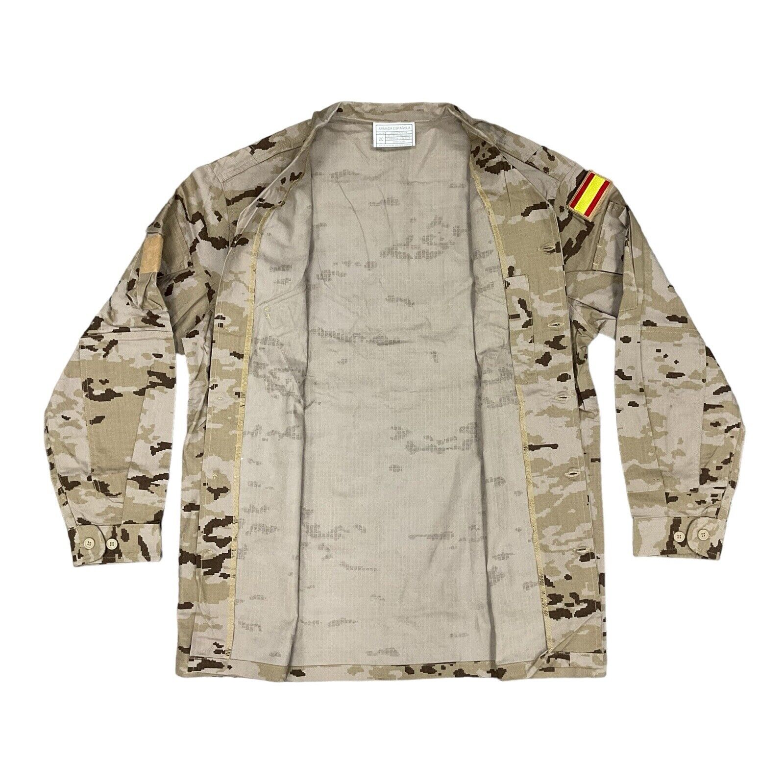 Spanish Army M09 Desert Combat Shirt - Pixelated Desert/Urban Pattern ...