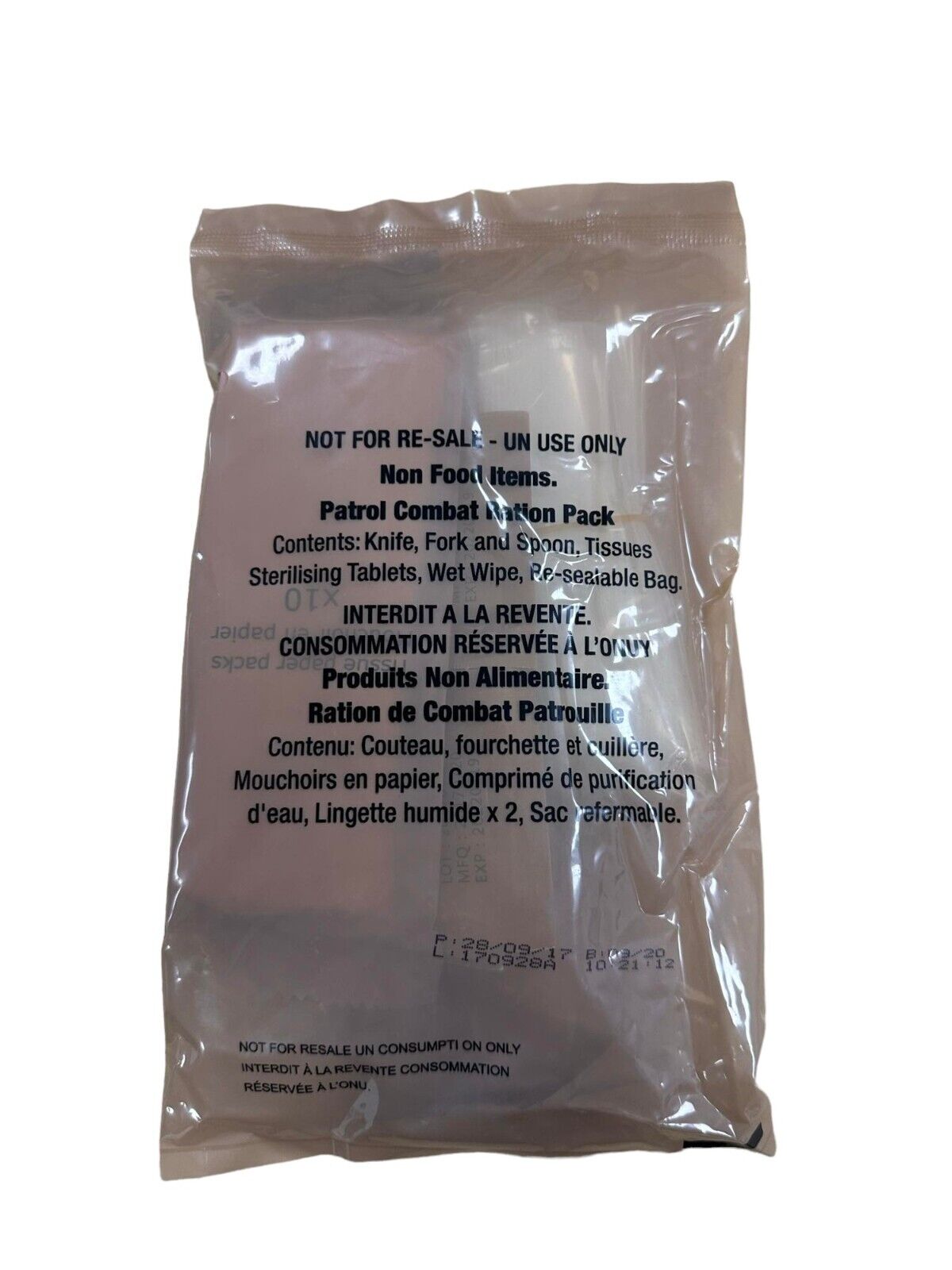 British Army MOD Ration Pack Meals – Pools Surplus Stores