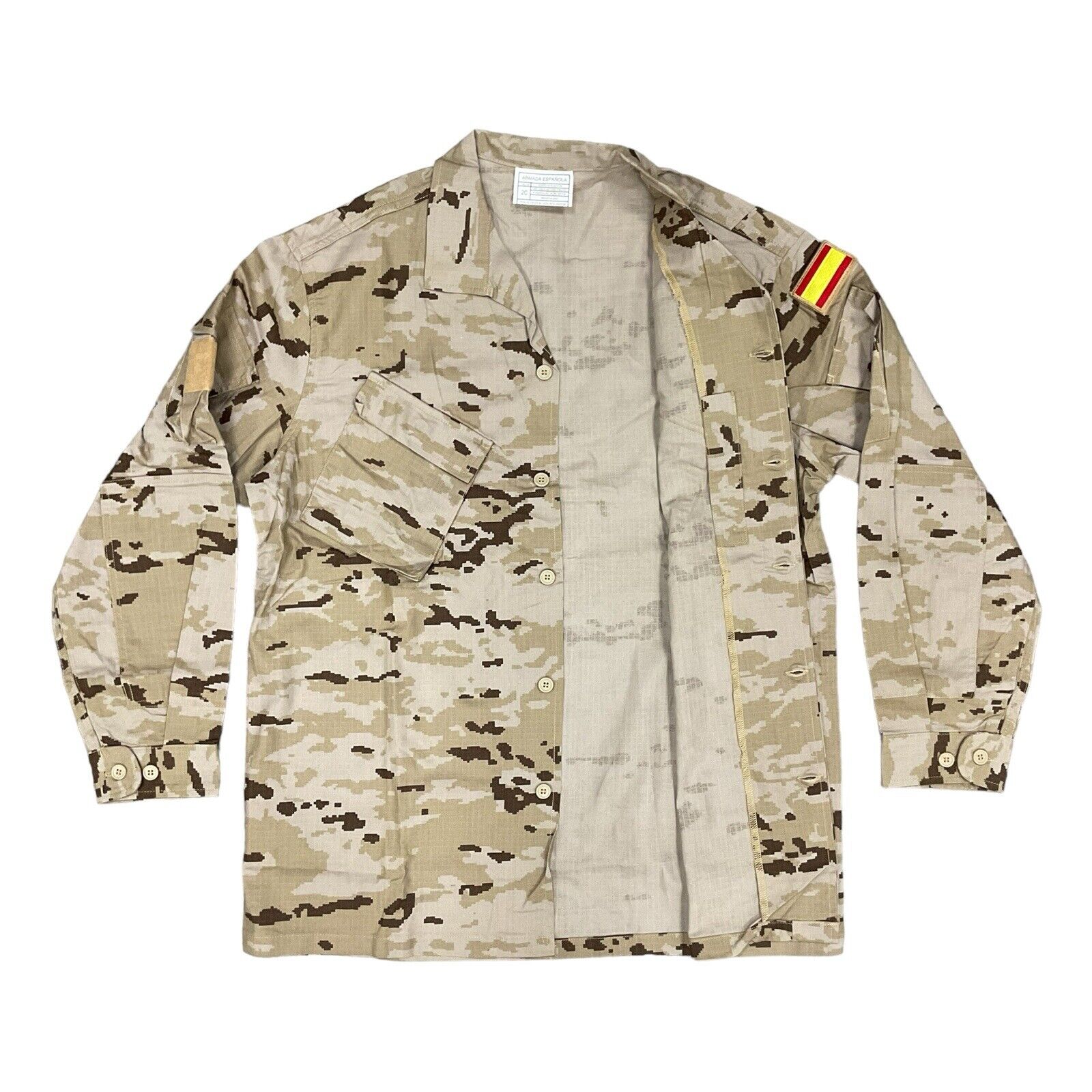 Spanish Army M09 Desert Combat Shirt - Pixelated Desert/Urban Pattern – Pools Surplus Stores