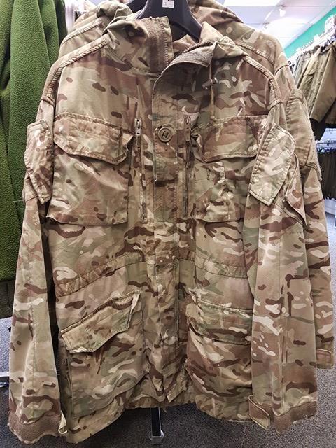British Army PCS MTP Windproof Combat Smock – Pools Surplus Stores