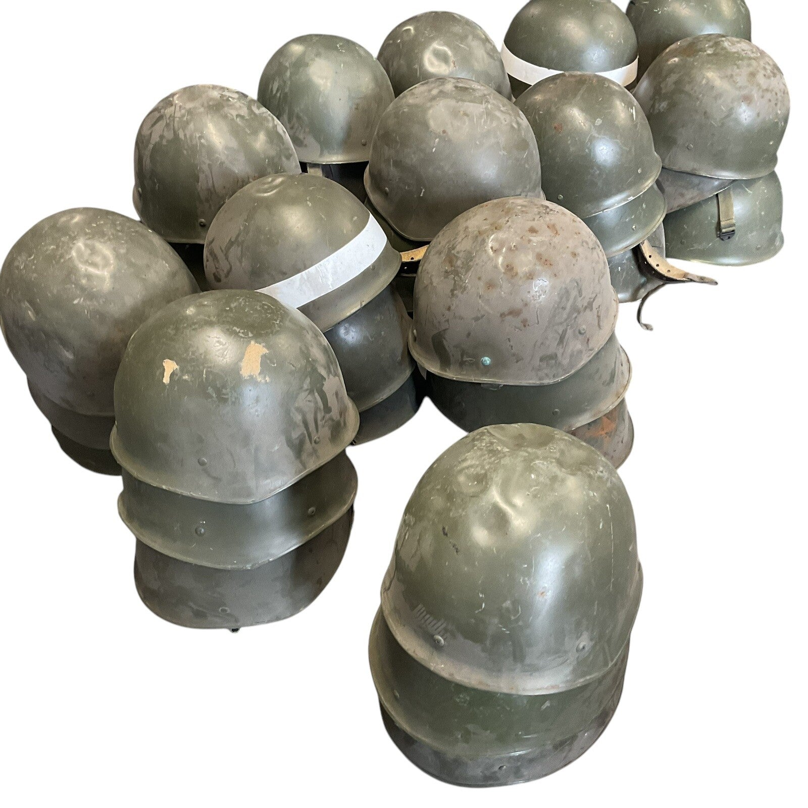 French Army F1 Steel Combat Helmet - With Damage – Pools Surplus Stores