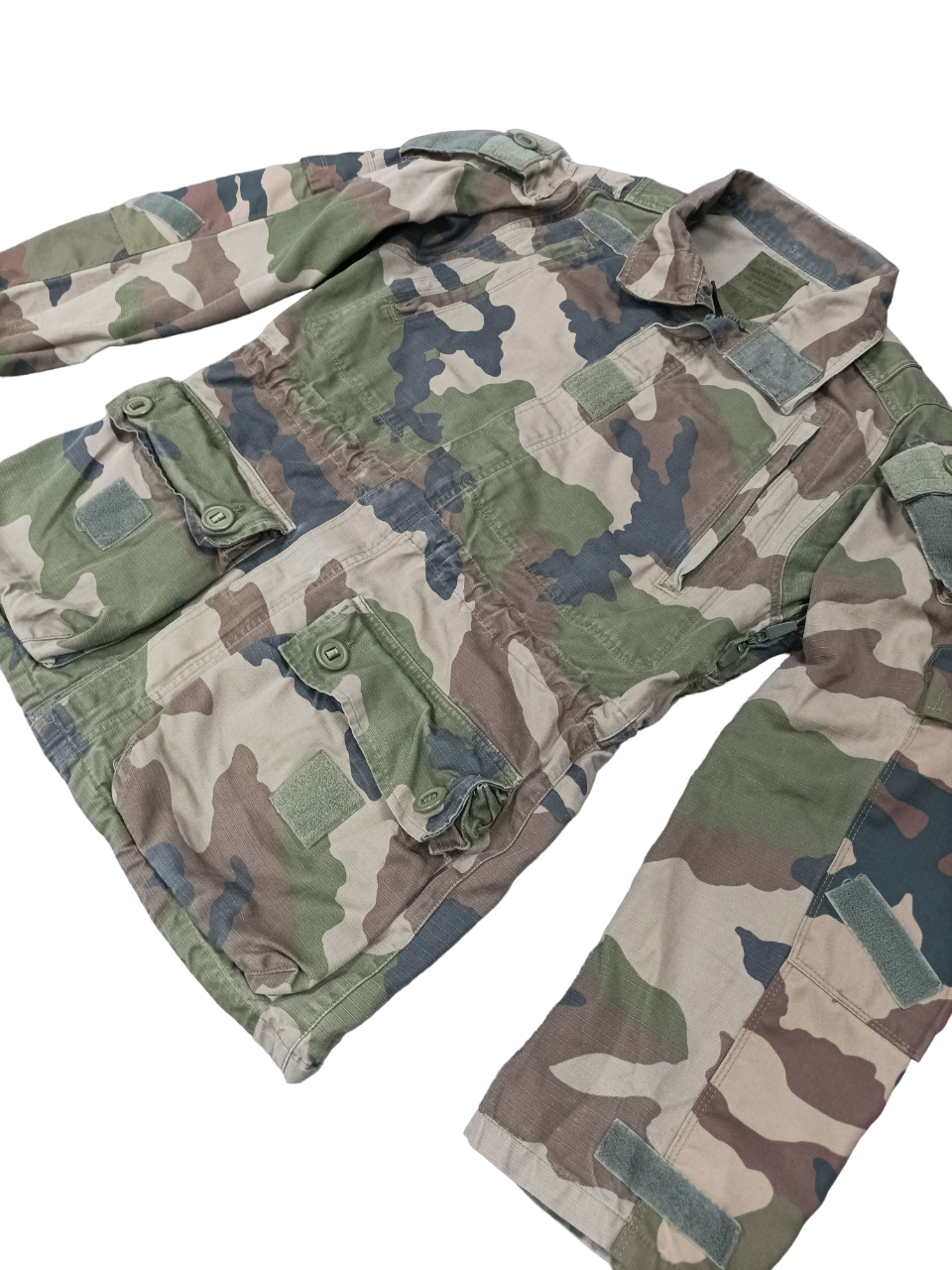 French Army FELIN Combat Smock T4 Summer Ripstop + Winter Sateen NG Pa ...