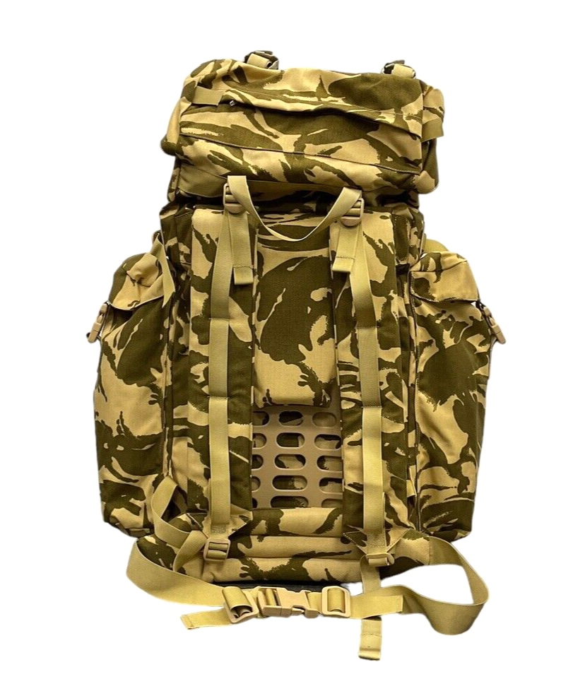 Romanian Army 90 Litre Desert Camouflage Bergen - NEW – Pools Surplus ...