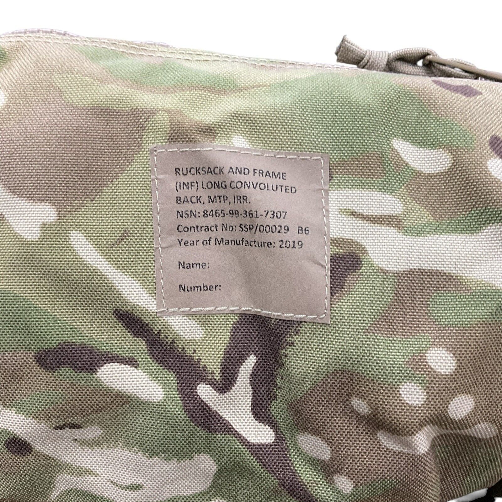 British Army MTP 100 Litre Long Back Bergen – Pools Surplus Stores