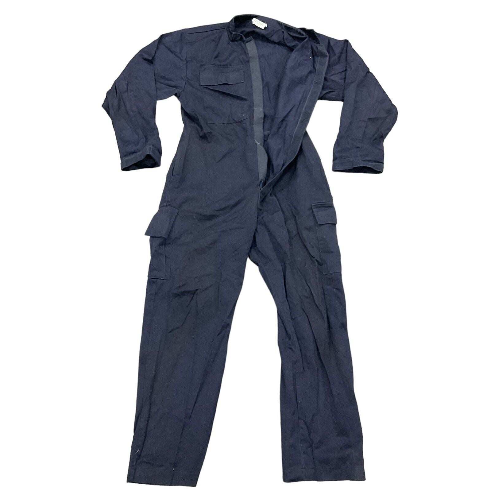 Tuta Da Lavoro Uomo VINTAGE ALL IN One Overalls Coveralls Navy Blue ...