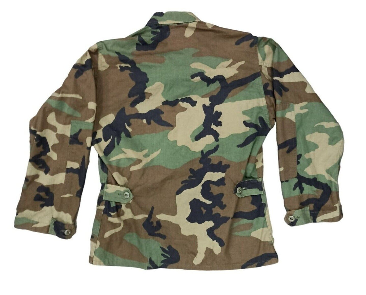 US Army Woodland Camouflage Lightweight Combat Shirt – Pools Surplus Stores