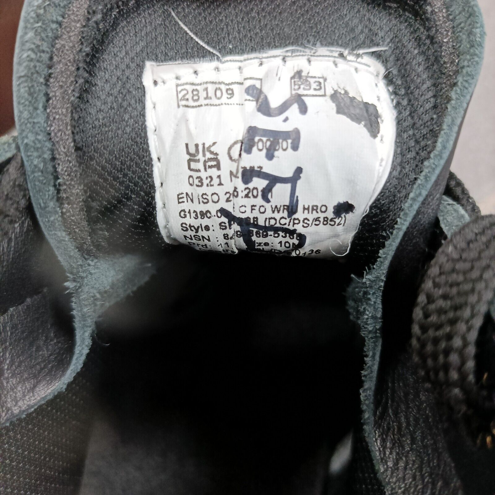 British Army Goliath Steel Toe Safety Boots – Pools Surplus Stores