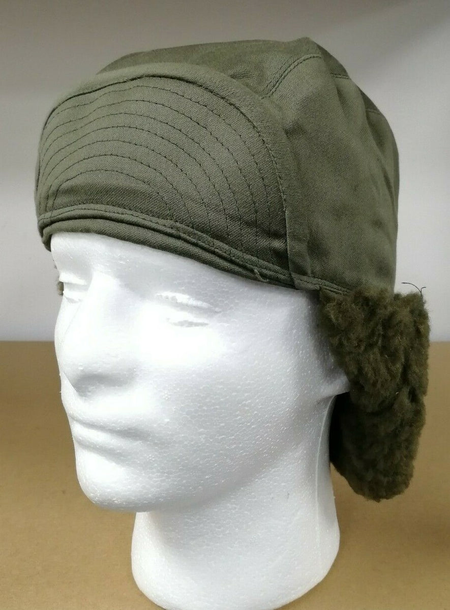 French Army Olive Green Trapper Cap – Pools Surplus Stores