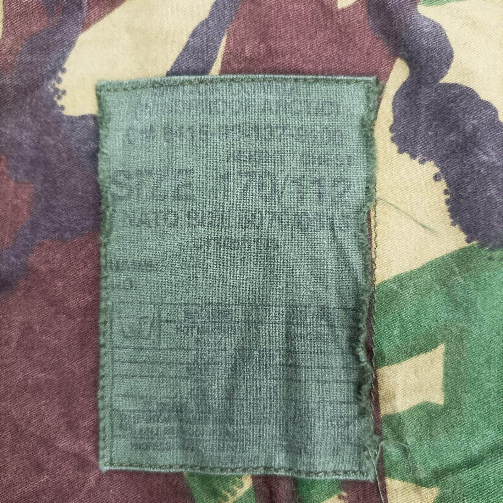 British Army DPM Arctic Windproof Smock - Grade 1 – Pools Surplus Stores