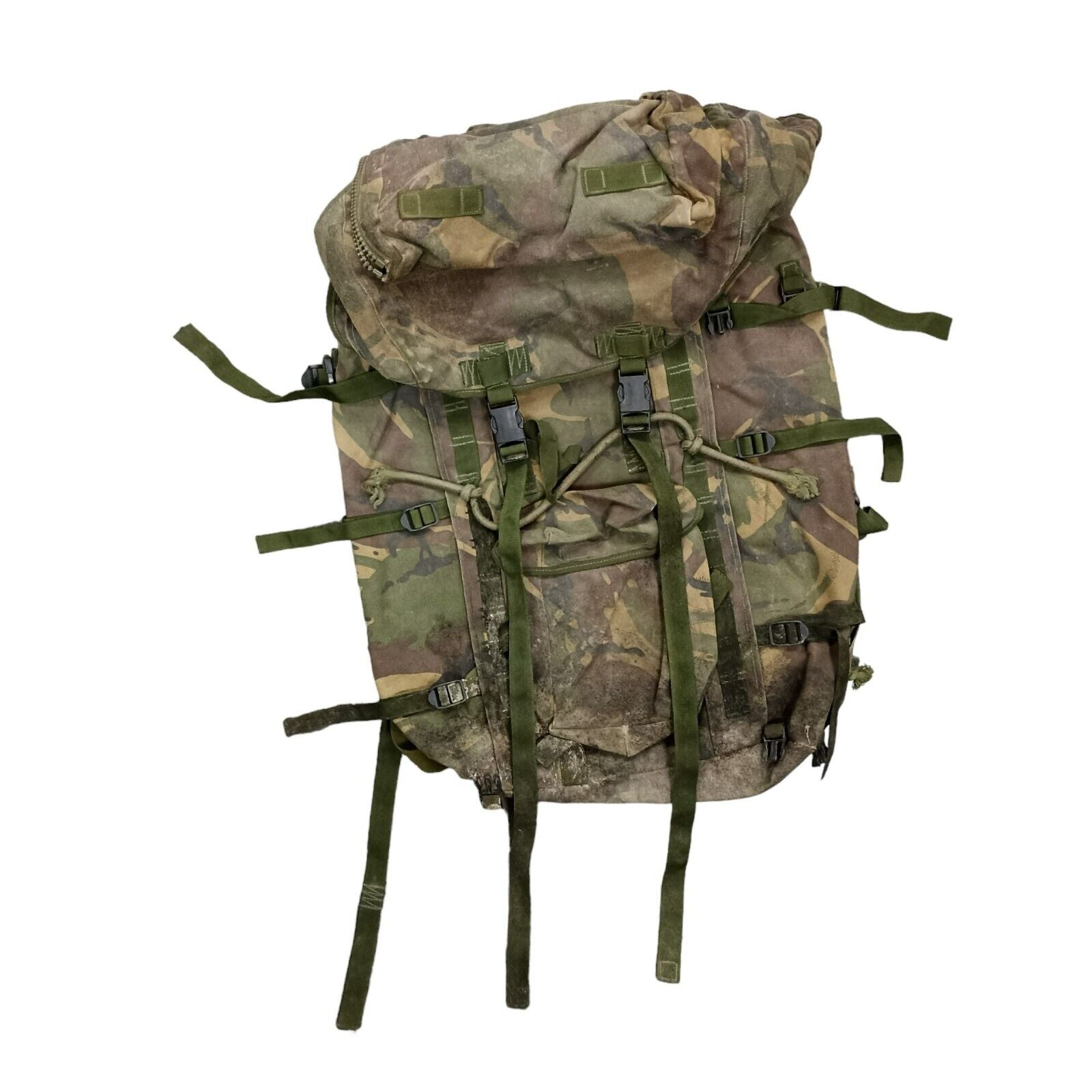 British Army Bergen DPM Camo Rucksack Long Back 100L – Pools Surplus Stores