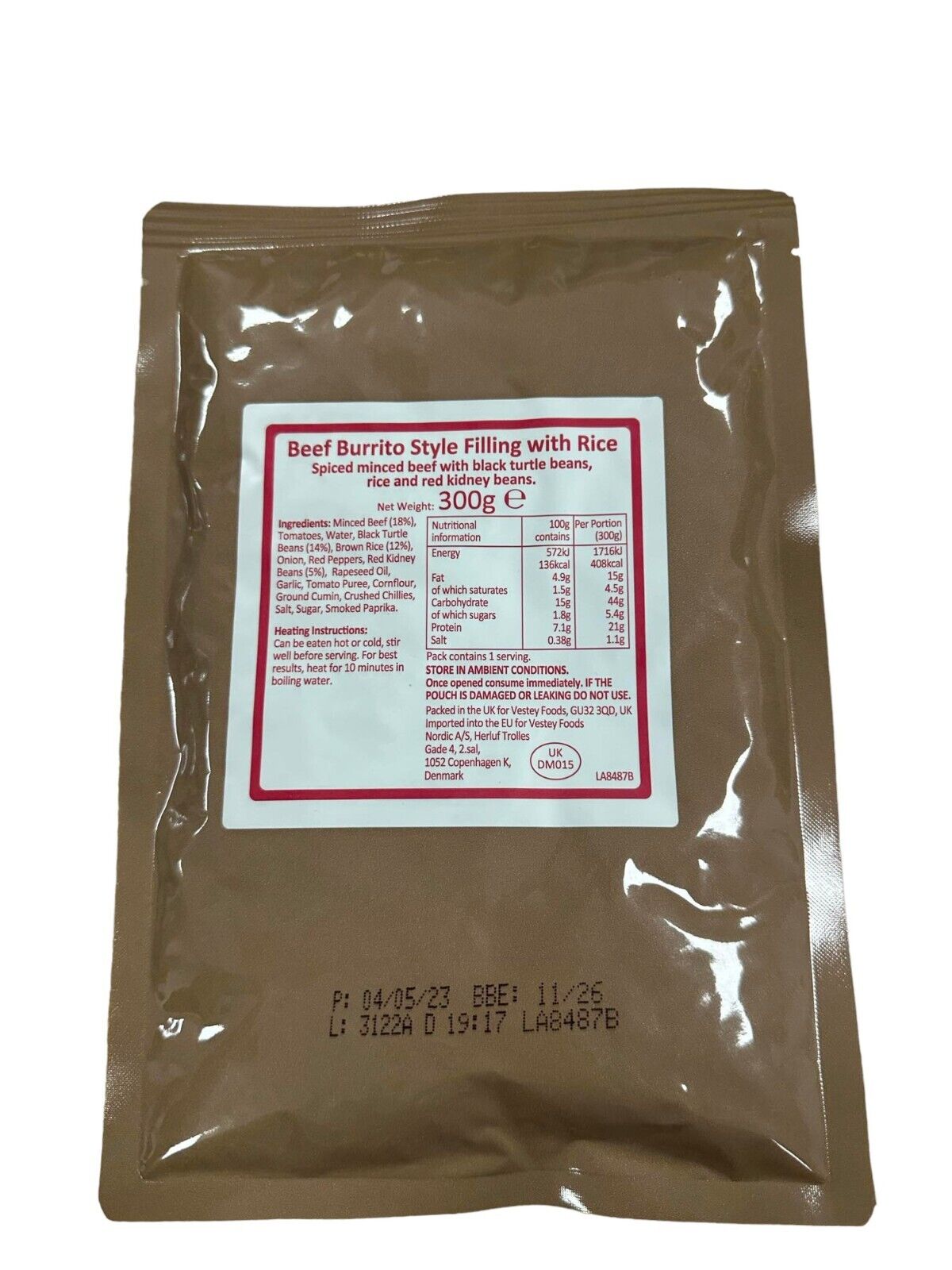 British Army MOD Ration Pack Meals – Pools Surplus Stores