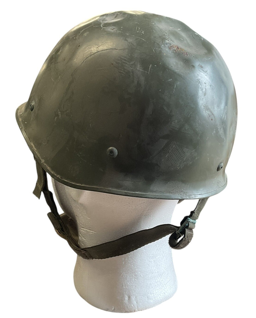 French Army F1 Steel Combat Helmet - With Damage – Pools Surplus Stores