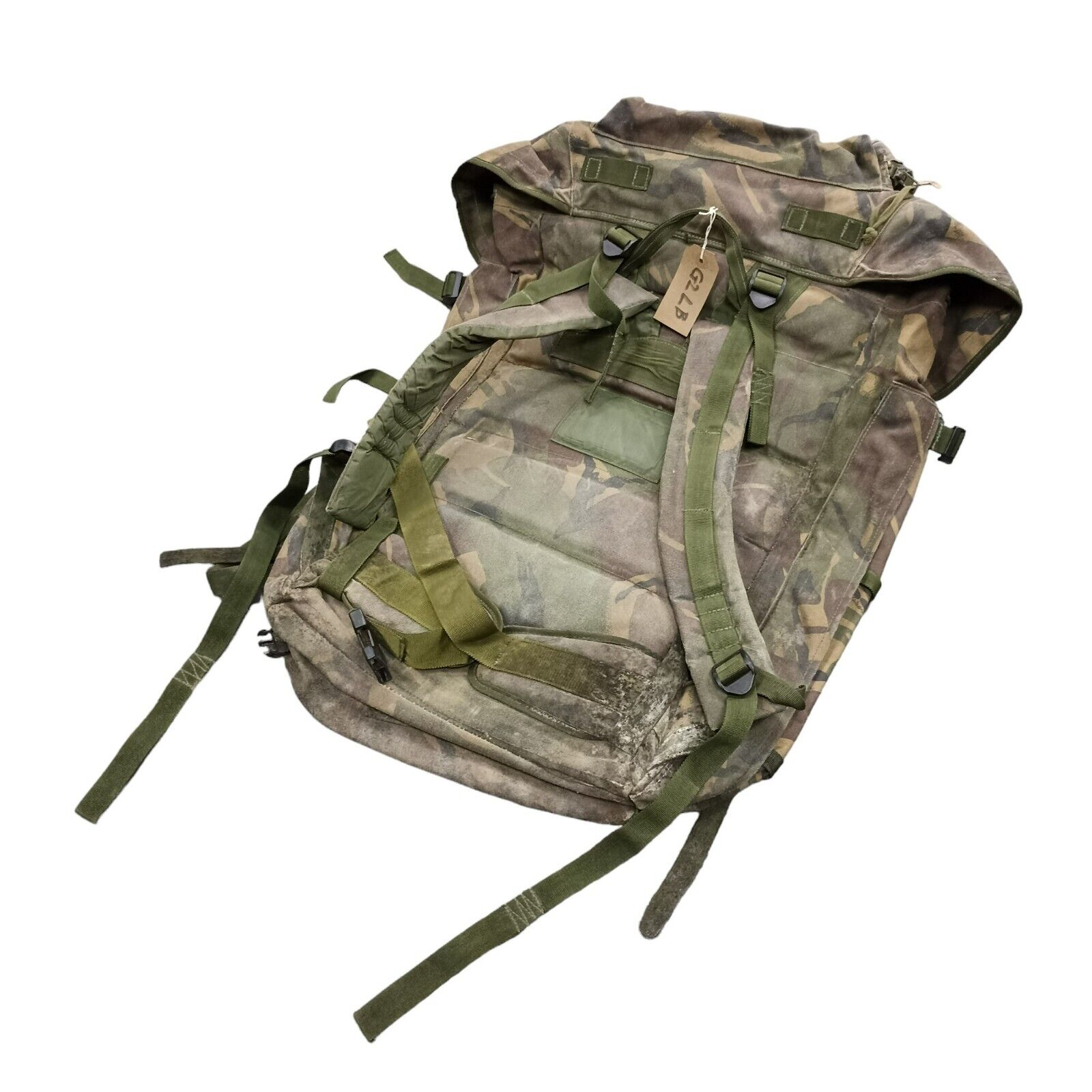 British Army Bergen DPM Camo Rucksack Long Back 100L – Pools Surplus Stores