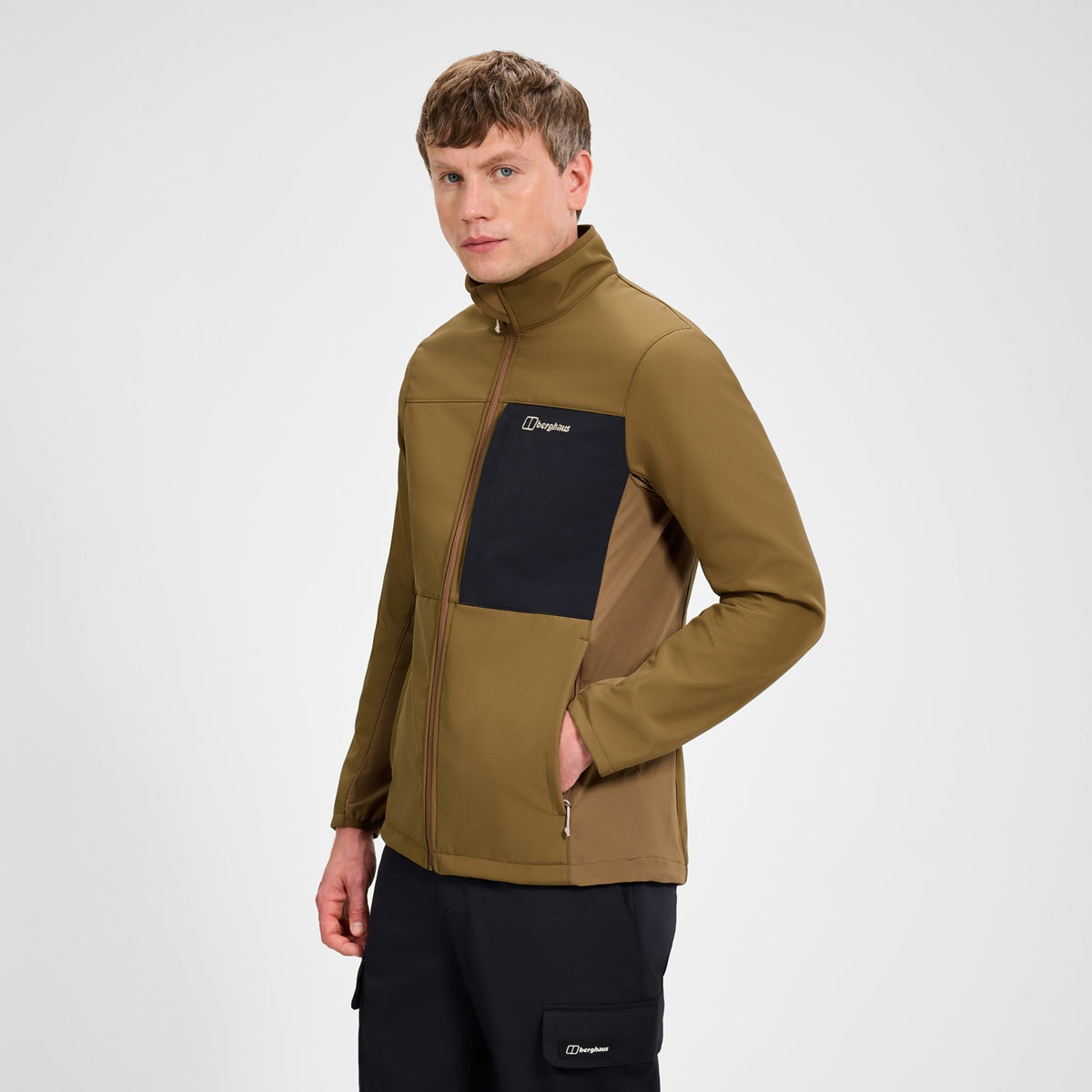 Berghaus Ghlas 3.0 Softshell Jacket - Brown/Black – Pools Surplus Stores