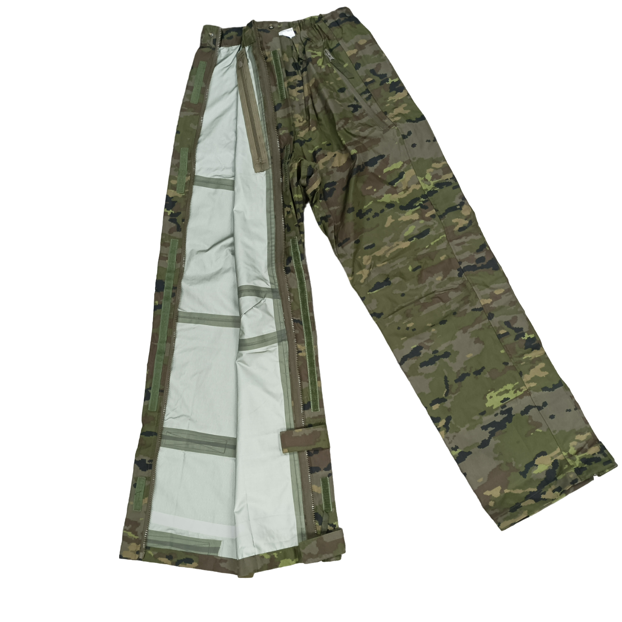 Spanish Army Pixel Camo Waterproof Storm Suit - New – Pools Surplus Stores