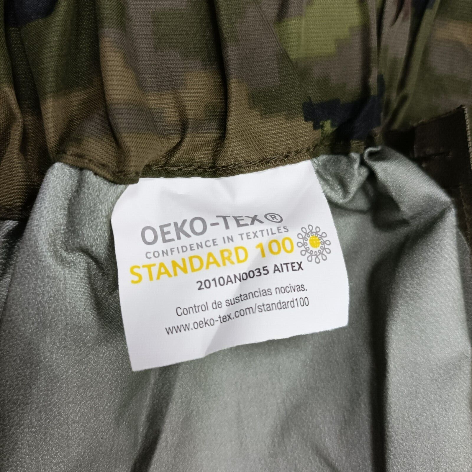 Spanish Army Pixel Camo Waterproof Storm Suit - New – Pools Surplus Stores