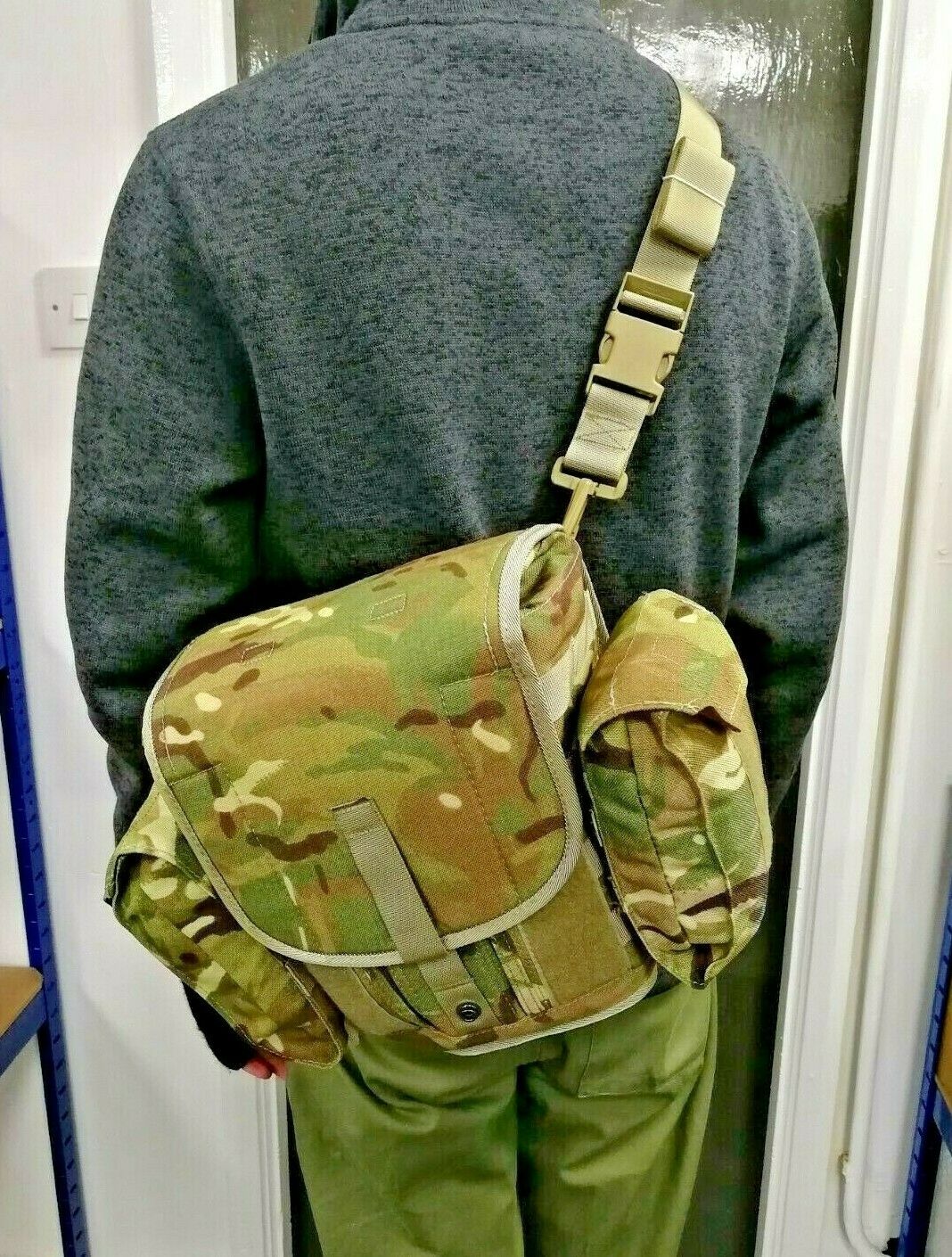 British Army GSR Holder / Respirator Case – Pools Surplus Stores