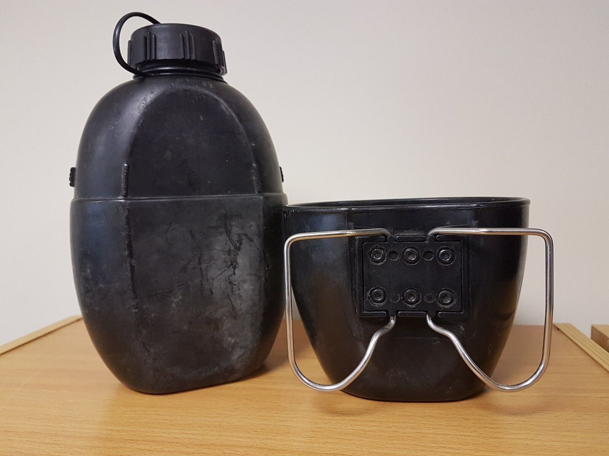 British Army 58 Pattern Water Bottle & Cup – Pools Surplus Stores
