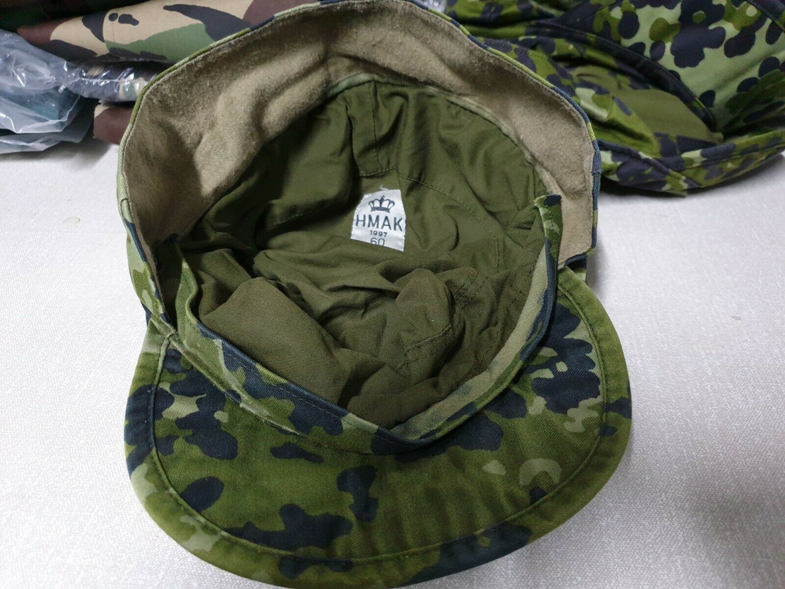 Danish Army M84 Camouflage Field Cap – Pools Surplus Stores