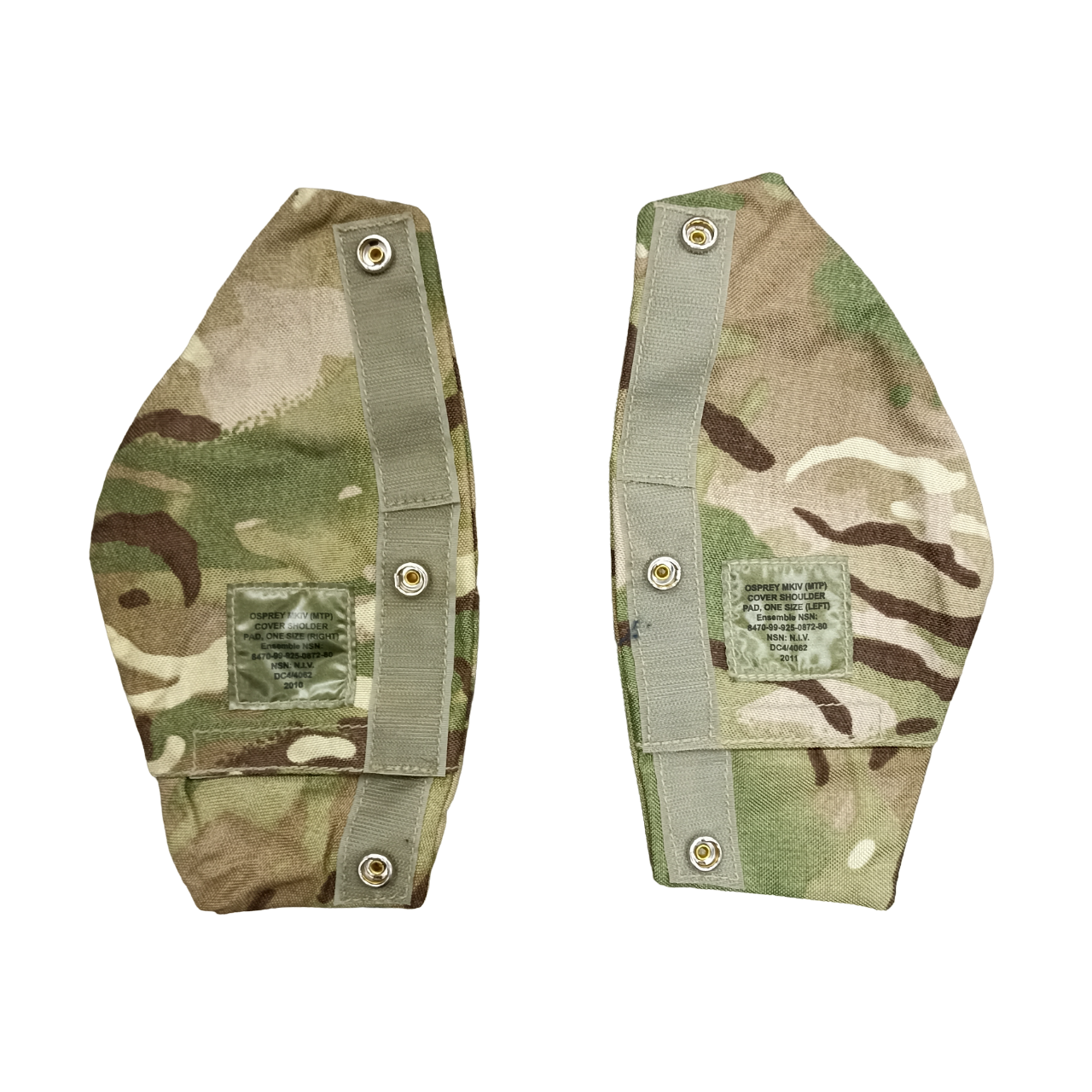 British Army OSPREY MkIV Shoulder Cover Pair MTP Cover Only - NO FILLS ...