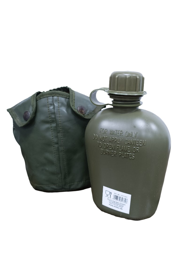 Belgian Army Water Bottle Set – Pools Surplus Stores