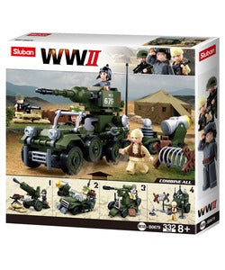 Sluban - B0679 (WWII 4 in 1 Set) – Pools Surplus Stores